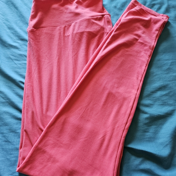 LuLaRoe | Pants & Jumpsuits | Lularoe Solid Creamsicle Leggings | Poshmark